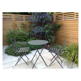 Modern Split-level Courtyard Garden - Contemporary - London - by Tim ...