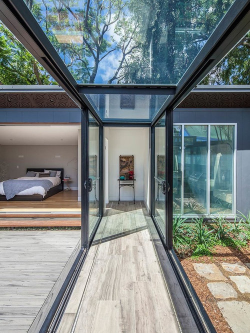 Glass Walkway Home Design Ideas, Renovations & Photos