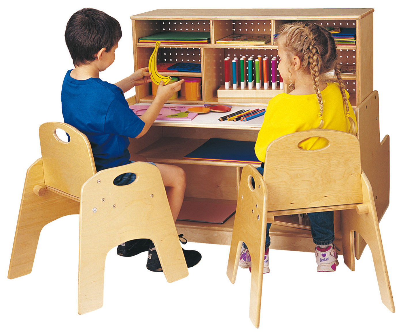 Jonti-Craft Script-n-Skills Mini Station - Transitional - Kids Desks ...