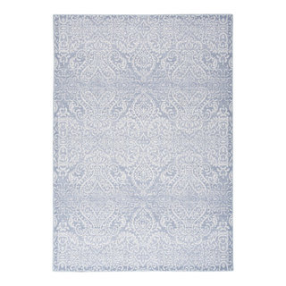 Waverly Washable Collection Slate Area Rug, 4'x6' - Traditional - Area ...