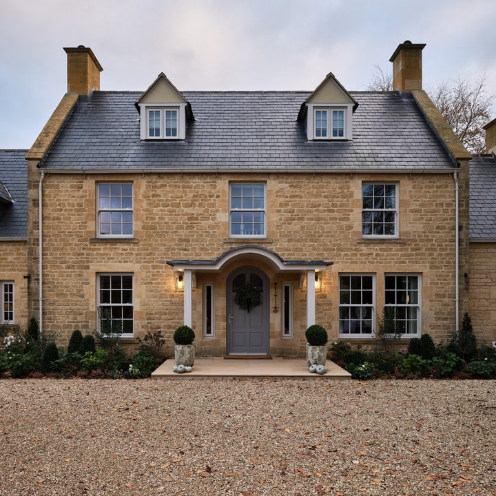 75 Beautiful Exterior with a Blue Roof Ideas & Designs - May 2026 ...