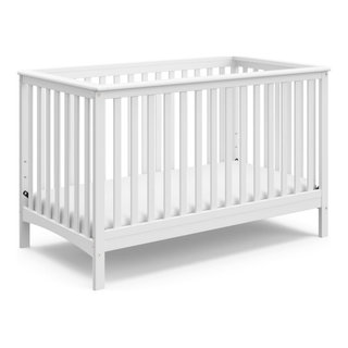 Storkcraft Hillcrest 4-in-1 Convertible Crib - White - Contemporary ...