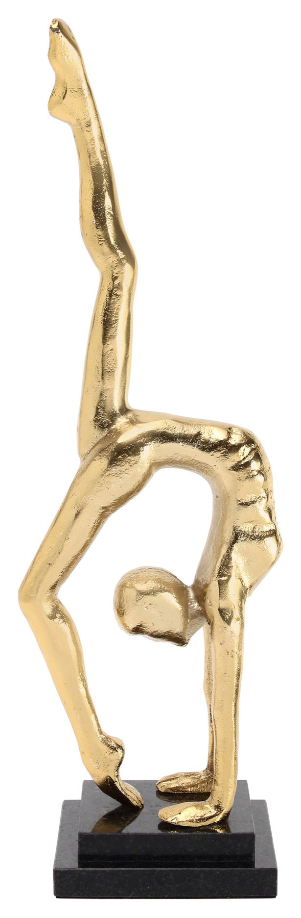 Namaste Statue Gold - Contemporary - Decorative Objects And Figurines ...