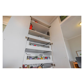 Blum Space Tower Pantry - Modern - Kitchen - Auckland - by Spin Design ...