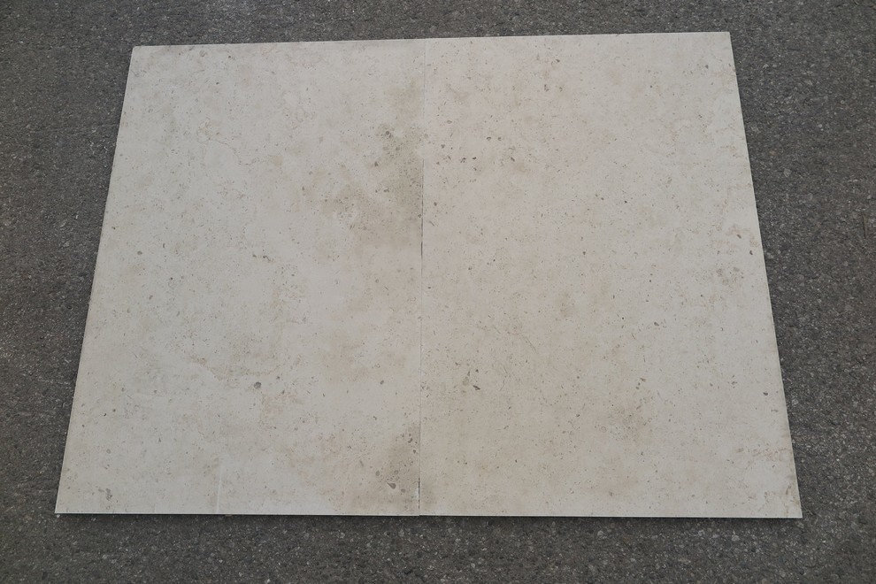 Gascoigne Beige Limestone Tiles, Honed Finish, 24"x36", Set of 4 ...