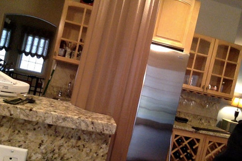 Replacing ugly columns in kitchen