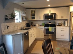 How can I fit a kitchen, dining and living room in a 16' x 16' space??