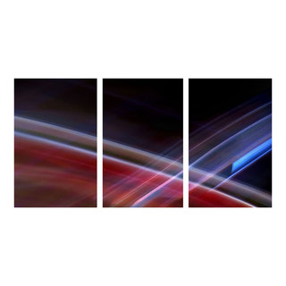 Triptych Art - 3 Panel Wall Art - Contemporary Modern Wall Decor, 96x60 ...