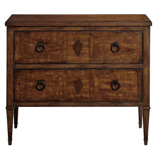 Elegant Cherry Chest with Tapered Legs - Rustic - Accent Chests And ...