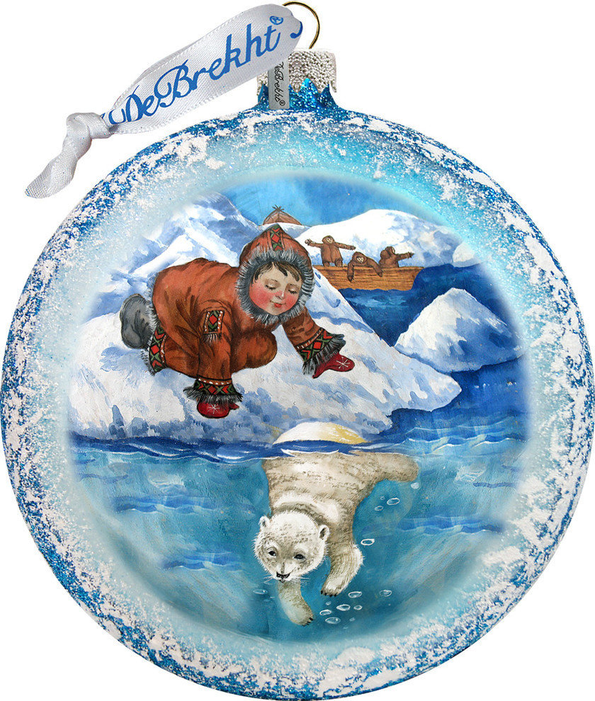 Walruses C-Ball Ornament - Contemporary - Christmas Ornaments - by G ...