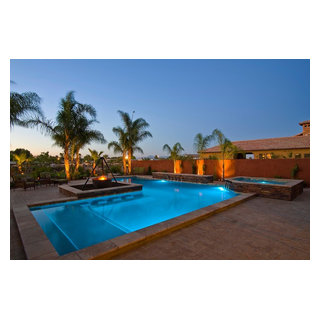 Hydroscapes, LLC French Grey Pebble Sheen - Modern - Pool - Phoenix ...
