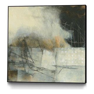 Giant Art Canvas 30x30 In the Clouds I Framed in White - Contemporary ...