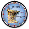 20041105 State of Minnesota Clock - Contemporary - Wall Clocks - by ...