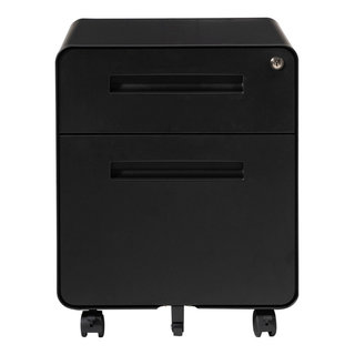 Filing Cabinet With Thickened Plates - Transitional - Filing Cabinets ...