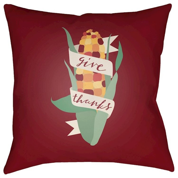 Corn Pillow 18x18x4, 20 x 20 x 4 - Farmhouse - Outdoor Cushions And ...