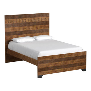 Urban Rustic Wood Complete Bed, Brushed Wheat, Full - Rustic - Kids ...