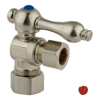 CC54408 5/8" O.D. Compression, 1/2" O.D. Compression Angle Shut-off ...