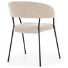 Upholstered Modern Dining Chair, Eleonora Luka - Transitional - Dining ...