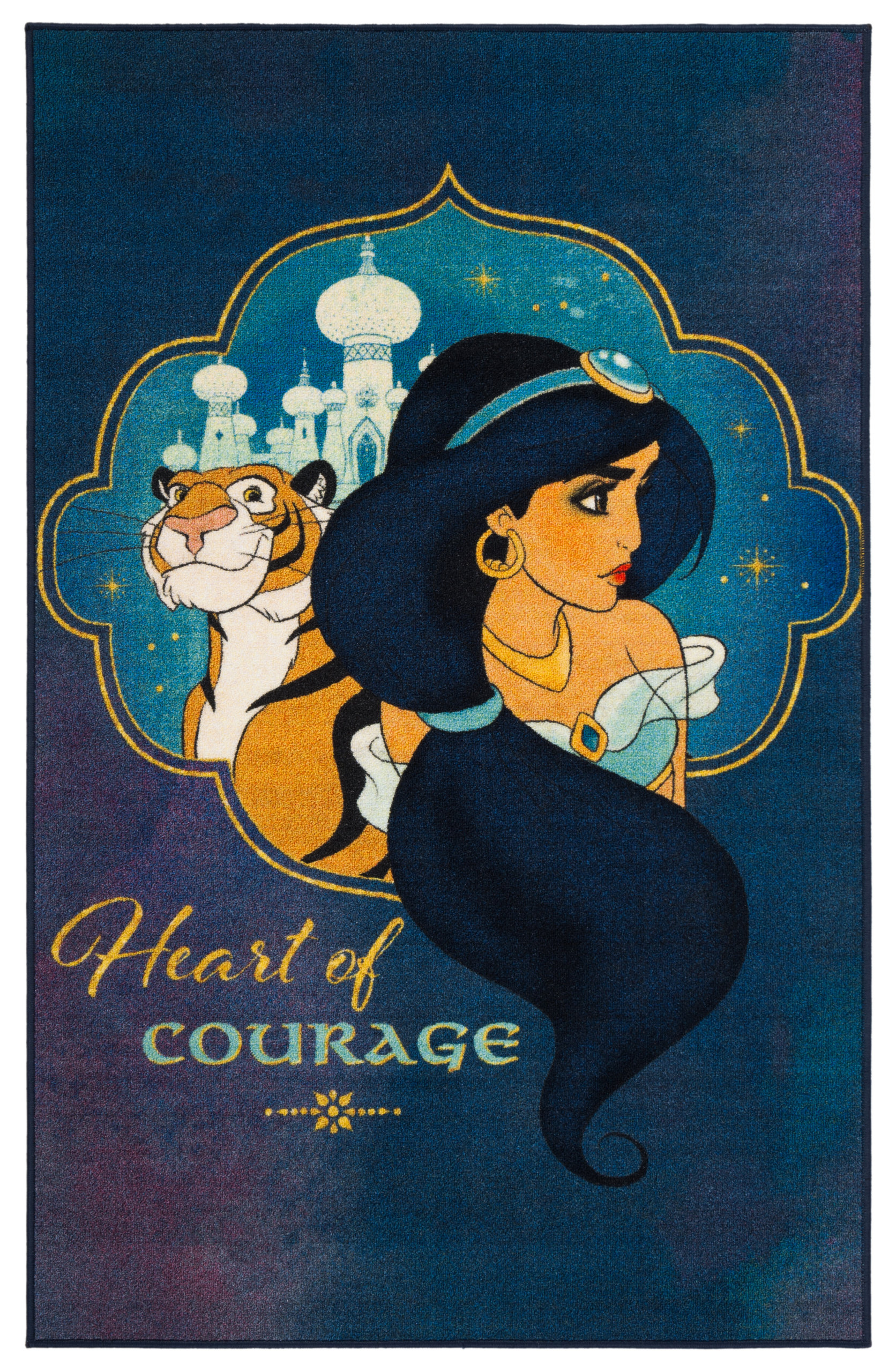 Safavieh Disney Rugs Dsn534N Kids Rug, Blue and Turquoise, 5'0"x7'0 ...