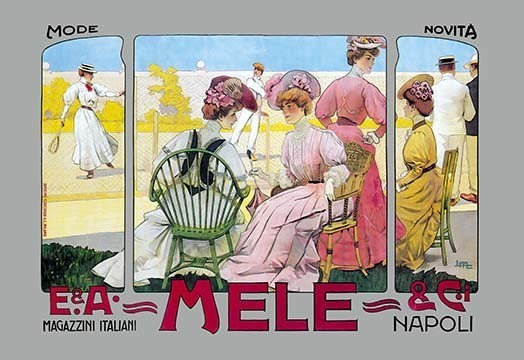 Mode Novita, E. A. Mele, 20" x 30" - Traditional - Prints And Posters ...