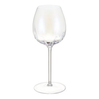 LSA International Pearl White Wine Glasses, Set of 4 - Contemporary ...