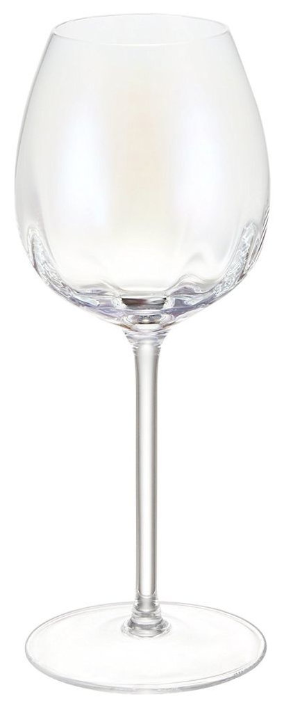 LSA International Pearl White Wine Glasses, Set of 4 - Contemporary ...