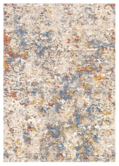 Surya Tuscany TUS-2301 5'3"x7'3" Rug, Metallic - Gold/Bright Blue/Khaki ...