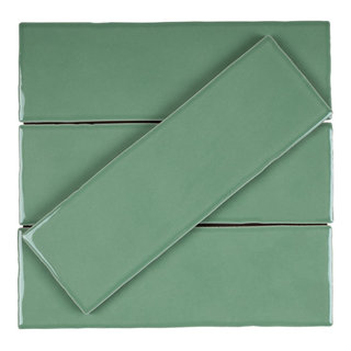 BORGO 3"x8"x0.36 Polishes Porcelain Subway Tile, 1 Box - Contemporary ...