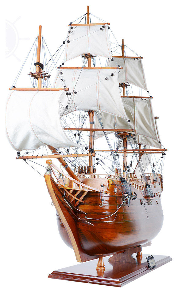 Arabella Museum-quality Fully Assembled Wooden Model Ship - Beach Style ...