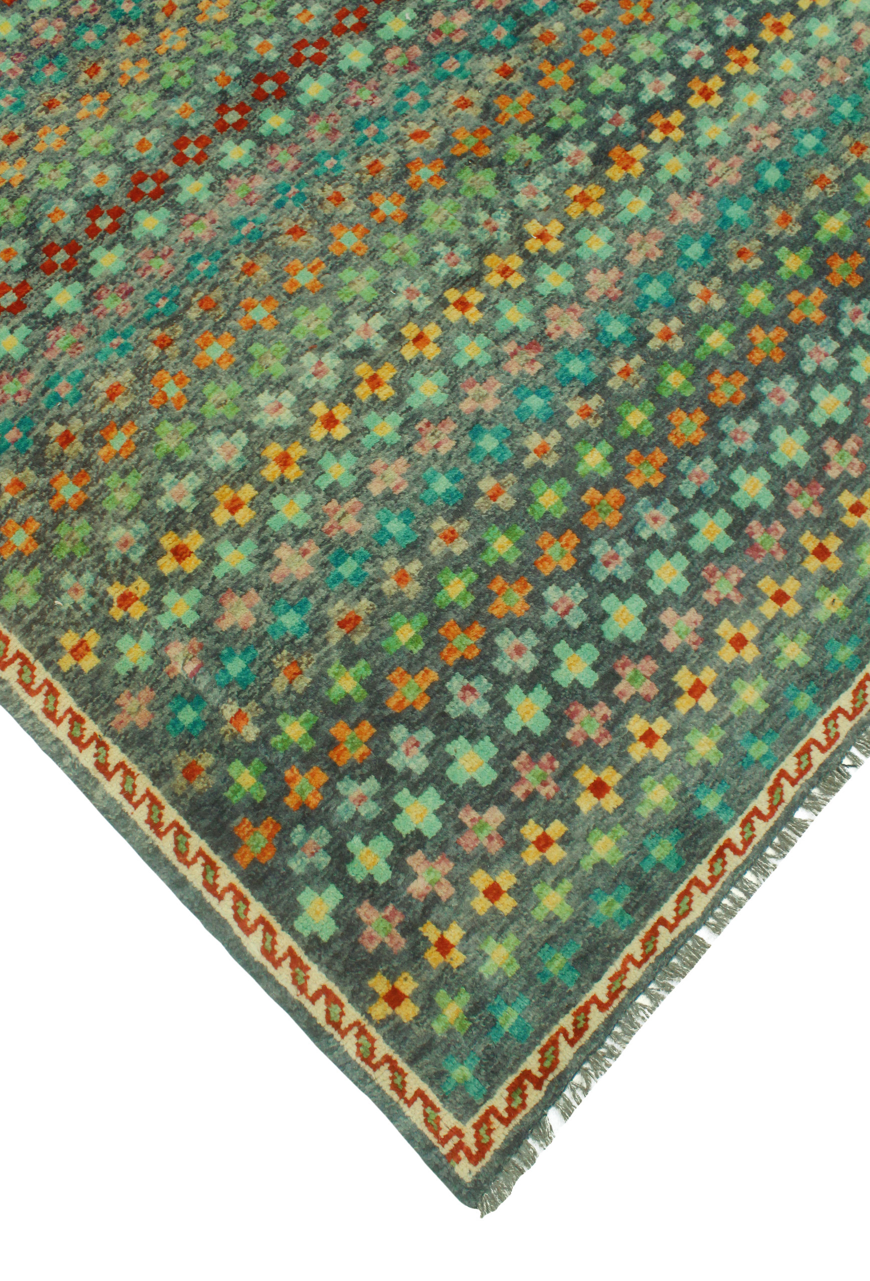 Balochi Adella Gray/Gold Rug, 5'3x8'2, 5'3x8'2 - Southwestern - Area ...