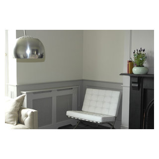 Lounge Panelling - Contemporary - London - by The Wall Panelling ...