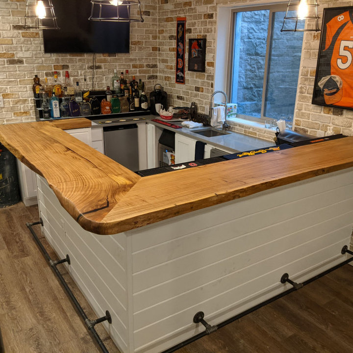 75 Beautiful L-shaped Home Bar Ideas & Designs - January 2023 | Houzz AU