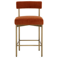 Seneca Counter Stool Antique Brass Danny Rust, Counter Height ...