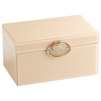 Bijou Container, Beige, Small - Contemporary - Jewelry Boxes And ...