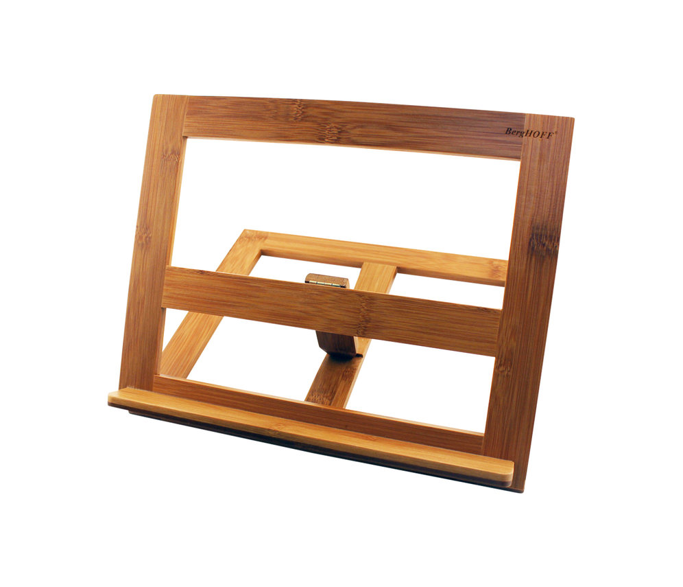 Bamboo Cookbook/Tablet Holder - Asian - Cookbook Stands And Recipe ...
