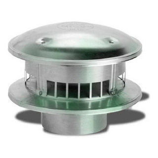 Selkirk 103800 Round Type B Gas Vent Top, 3", #3RV-RT, 3 ...