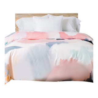 Laura Fedorowicz Serenity Abstract Comforter, Twin - Midcentury ...