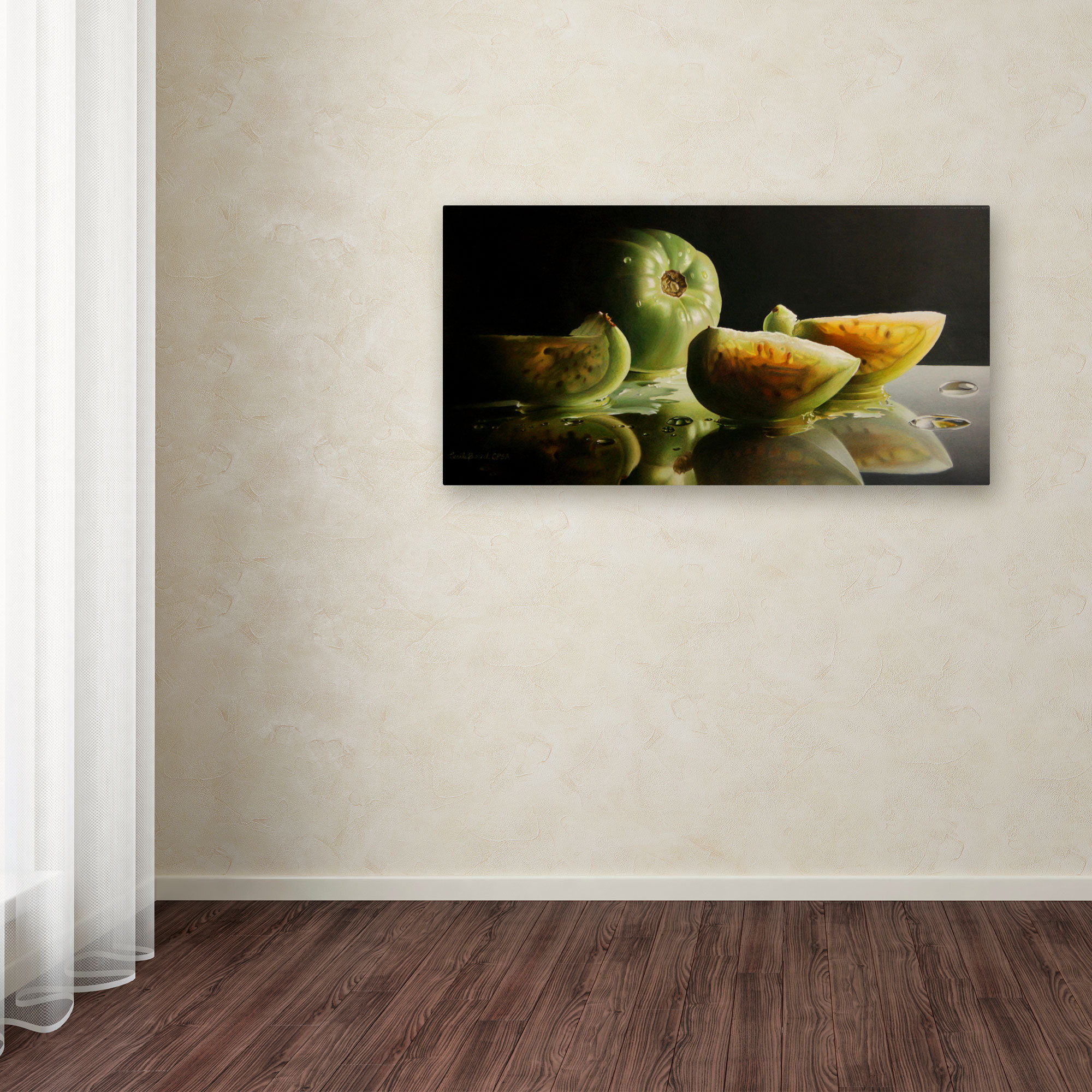 'Ripening' Canvas Art by Cecile Baird, 10" x 19" - Contemporary ...