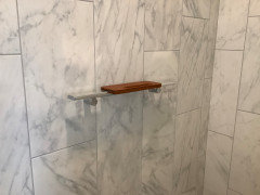 New Shower - Shampoo and Soap ledge/holder ideas!