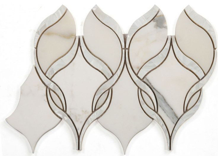 Prestige Pearl Calacatta 7.25 x 11.75 - Mediterranean - Mosaic Tile ...