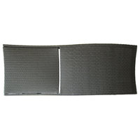 GDF Studio Arthur Outdoor Wicker Chaise Lounge, Gray - Tropical ...