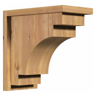 Mediterranean Corbel w/Backplate, 14"Dx14"H - Transitional - Corbels ...