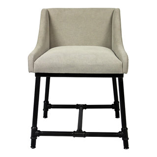 Aliso Morgan Light Gray Adjustable 3-in-1 Chair - Industrial - Dining ...