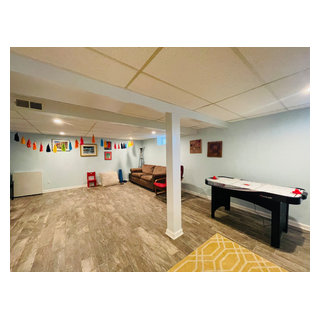 Basement Project - Eclectic - Basement - New York - by Kitchen and Bath ...