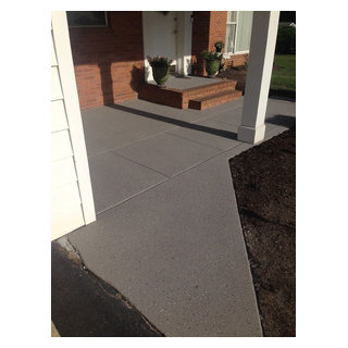 Spray Texture Concrete Overlay - DC Metro - by Elite Concrete Design ...