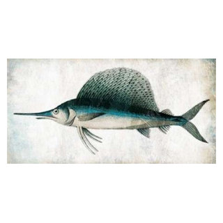 Swordfish Poster Print by Jace Grey # JGPL168A, 36 x 18 - Beach Style ...