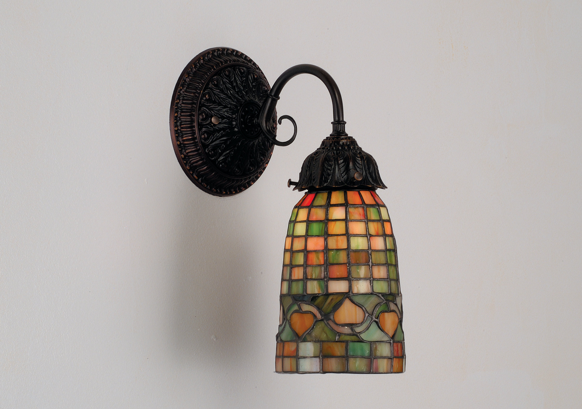 5.5W Tiffany Acorn Wall Sconce - Victorian - Wall Sconces - by Meyda ...
