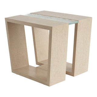 Fischer Rectangular Lamp Table - Transitional - Side Tables And End ...