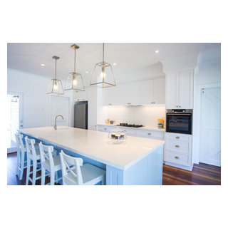 Hamptons on Hamilton - Hampton - Kitchen - Brisbane - by Makings of ...