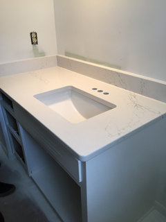 installed pictures of cambria Colton?